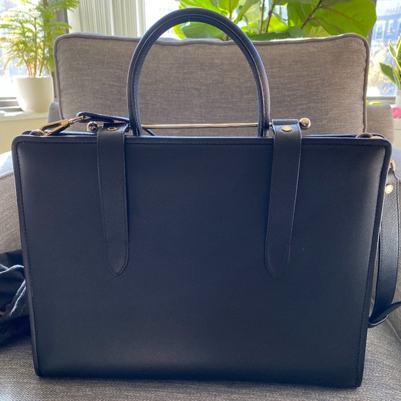 Strathberry | Bags | Large The Strathberry Tote In Black | Poshmark